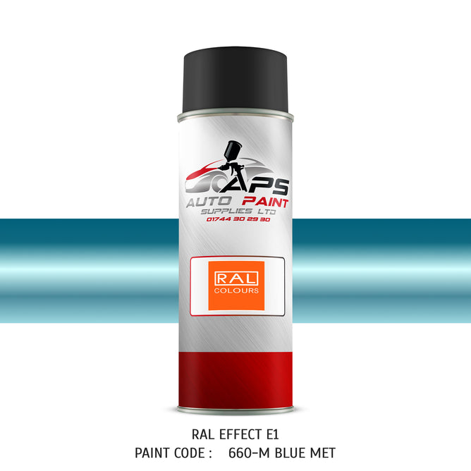 RAL effect paint code 660-M Blue metallic