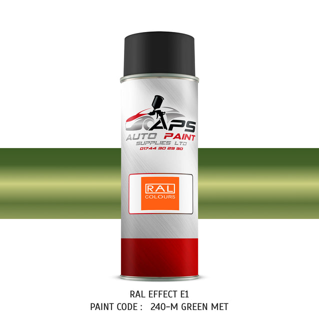 RAL effect paint code 240-M Green metallic