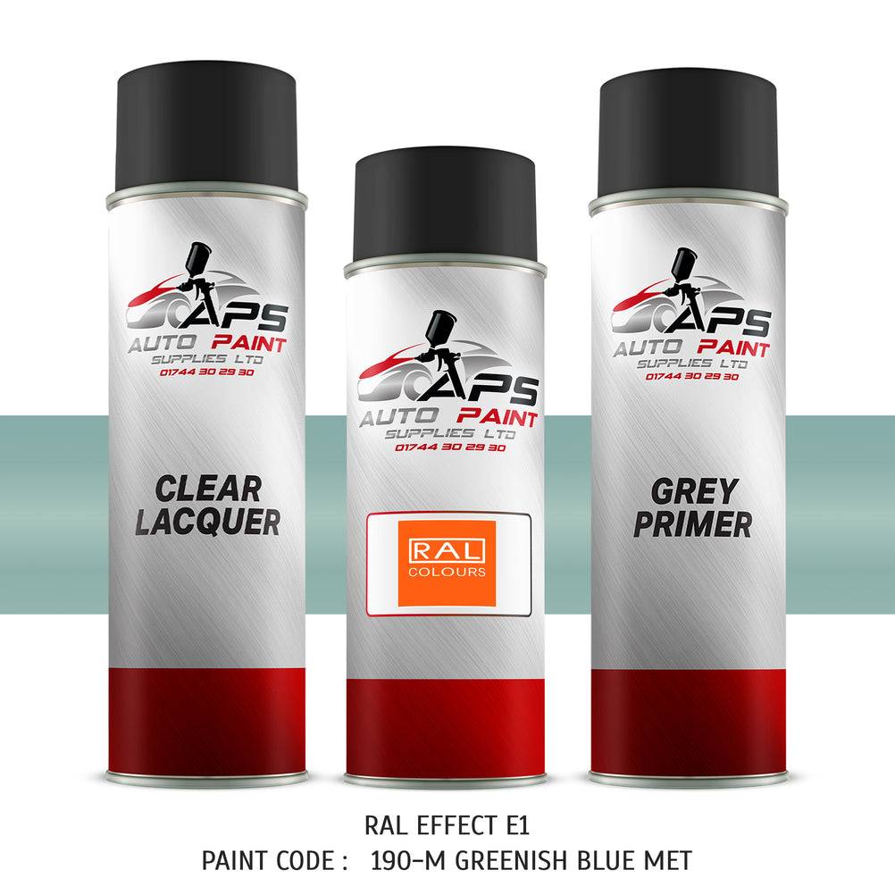 RAL effect paint code 190-M Greenish blue metallic