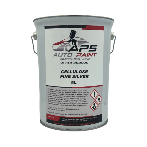 Cellulose Fine silver Gloss 5Ltr