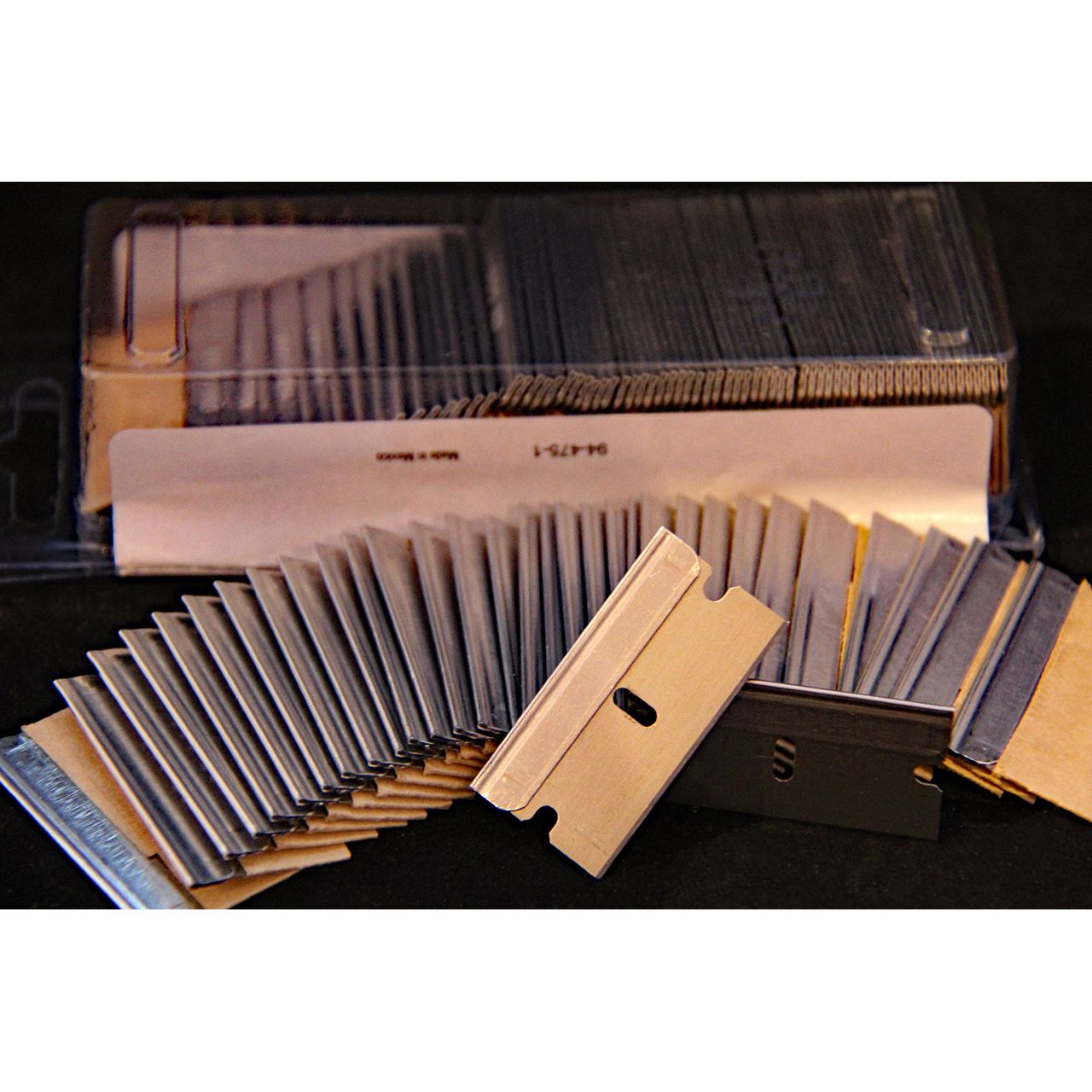 Premium single edge blades Pack of 100.