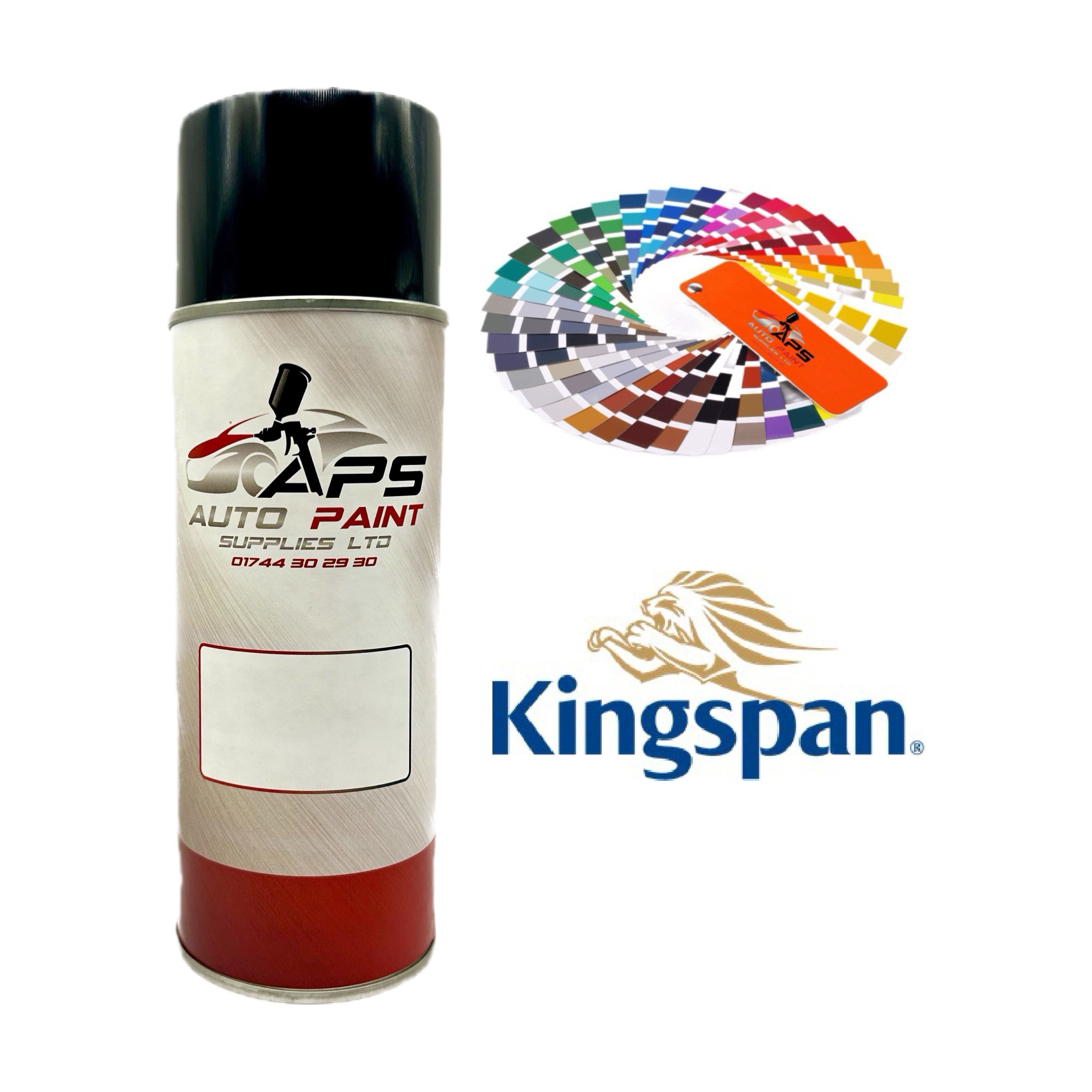 KINGSPAN COLOURED AEROSOL - CHOOSE BETWEEN PAINT MATERIAL & FINISH