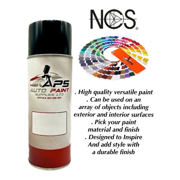 NCS NATURAL COLOUR SYSTEM COLOURED AEROSOL - CHOOSE BETWEEN PAINT MATE